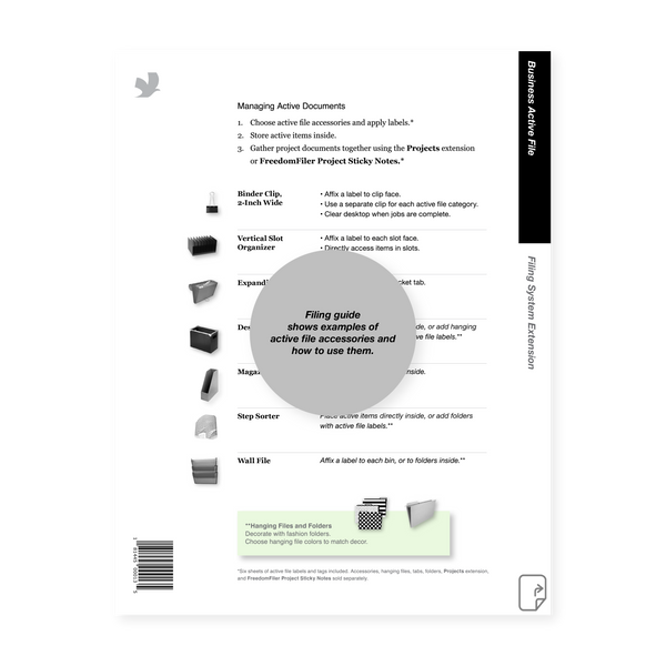 Business Active File Filing System Extension – FreedomFiler®