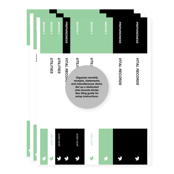 Home Filing System for Binders by FreedomFiler®